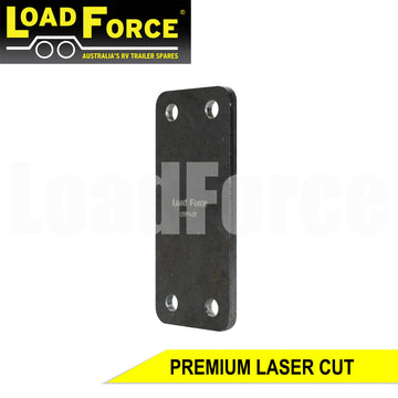 Coupling Base Plate 4 Hole for 6T Couplings with 16mm Bolts | Trailer ...