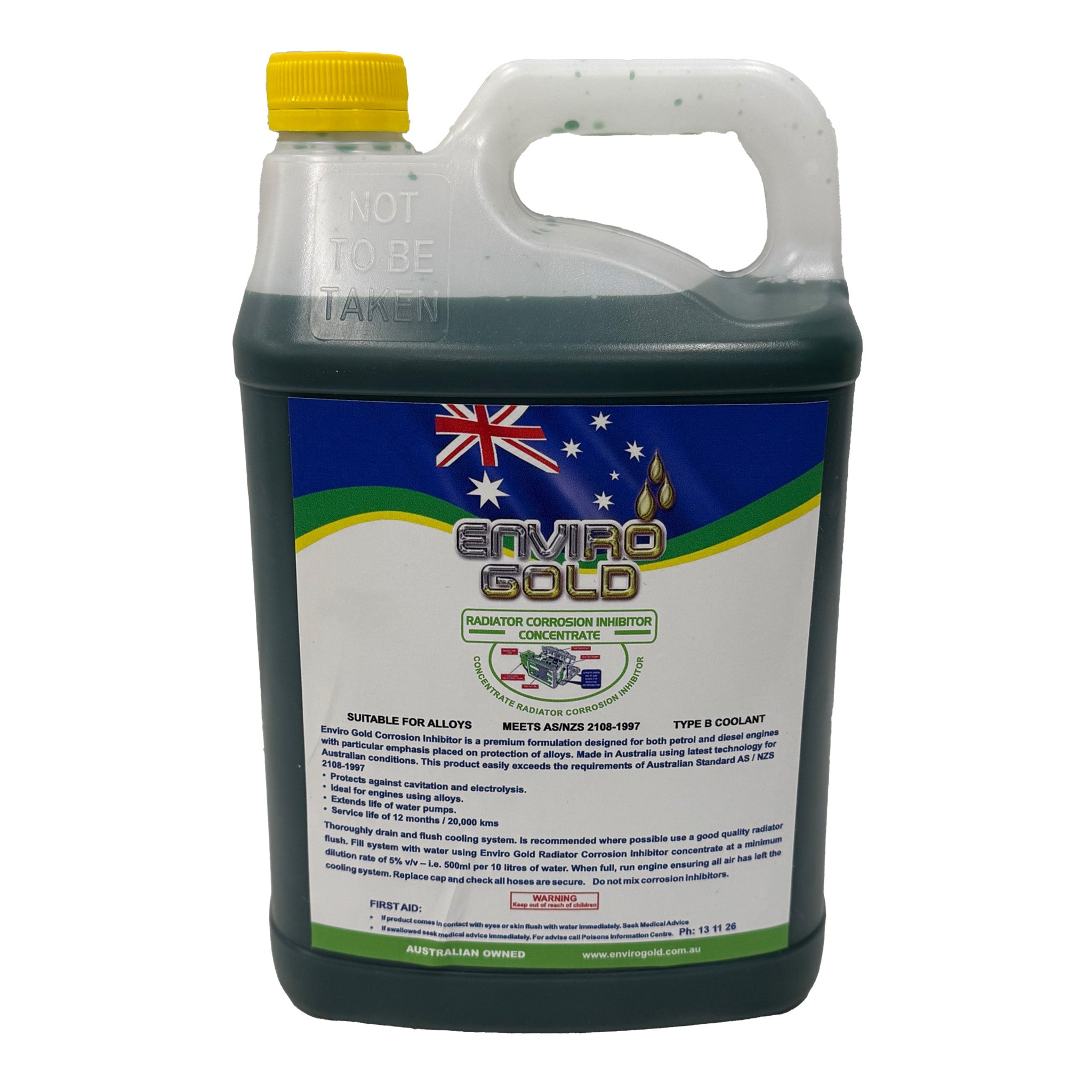 Enviro Gold Radiator Corrosion Inhibitor Concentrate 5L – Trailer ...
