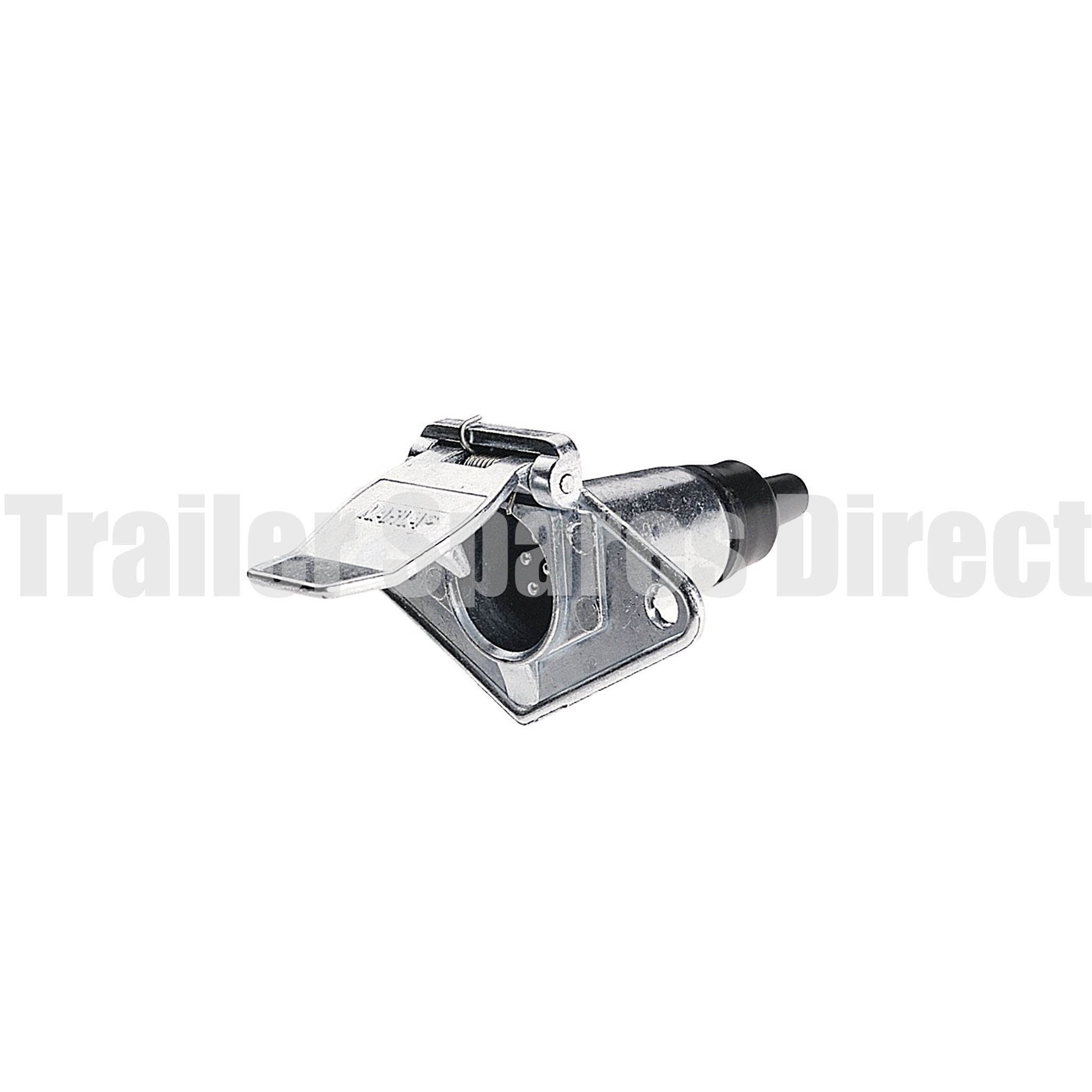 7 pin small round metal socket | Trailer Spares Direct – Trailer Spares ...