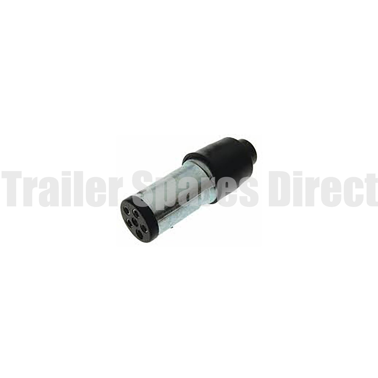 6 pin small round metal plug | Trailer Spares Direct