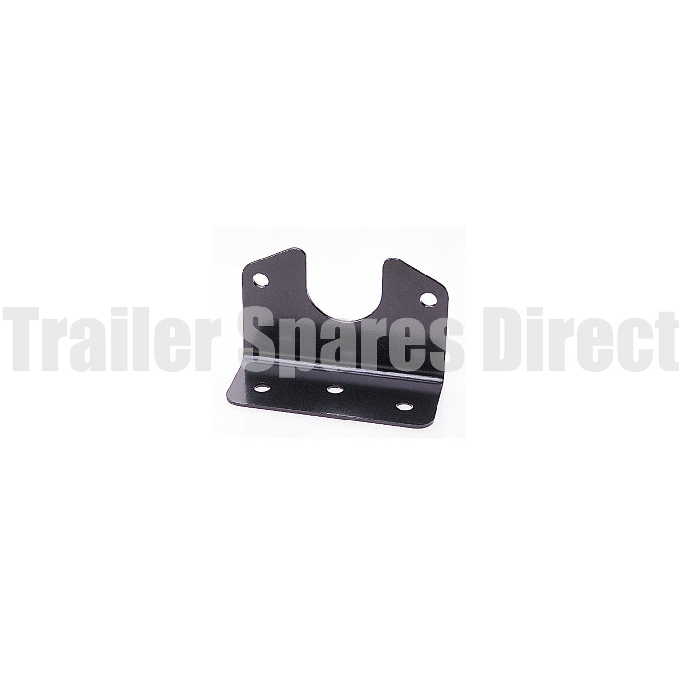 Angled bracket for small round metal socket | Trailer Spares Direct