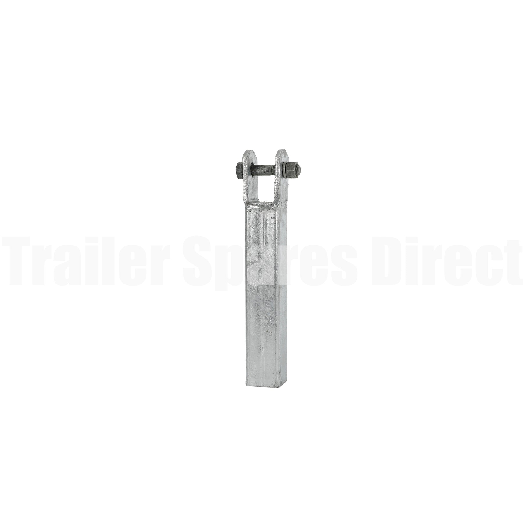 8 inch 40mm square wood yoke slimline suit fixed wobble arm | Trailer ...