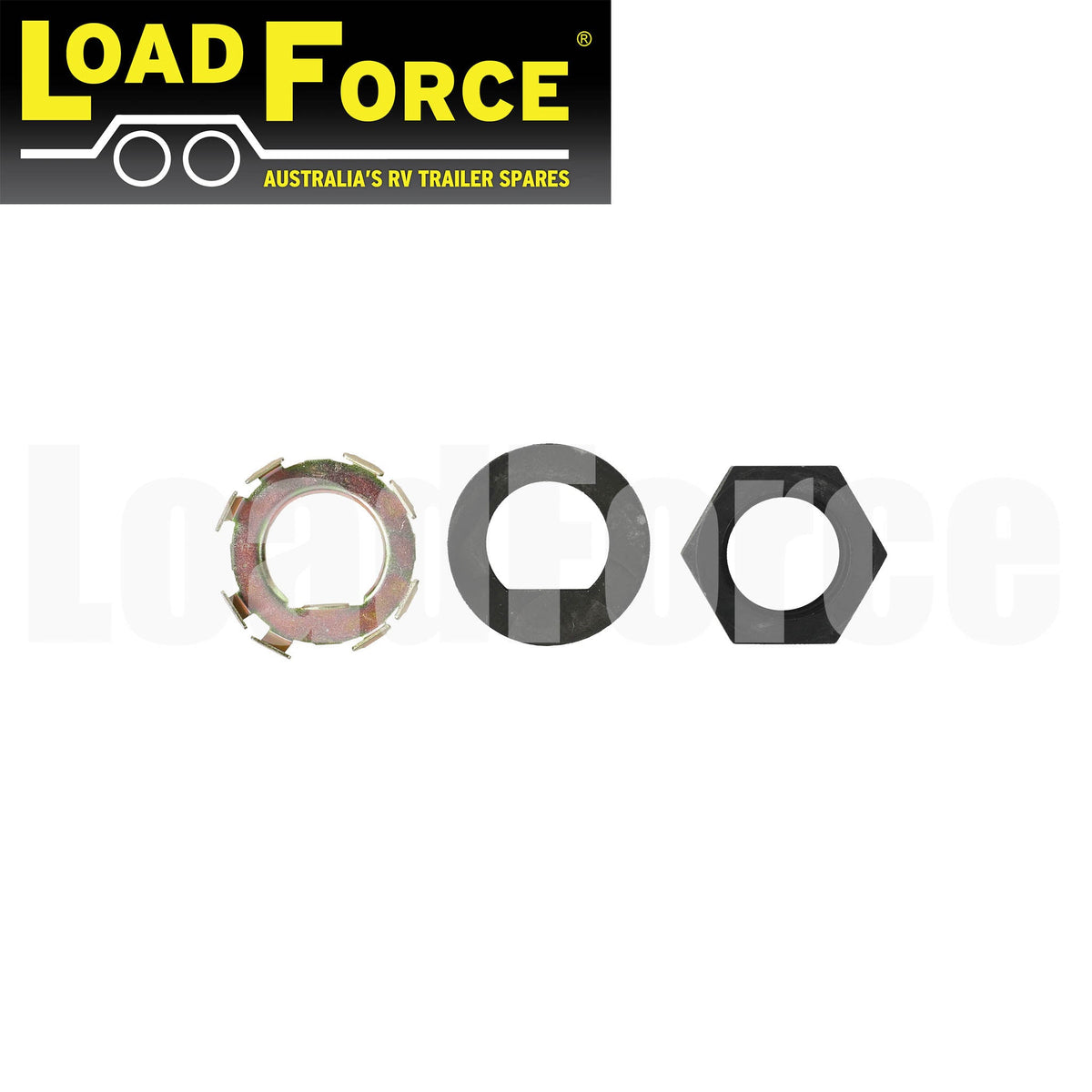 Axle Nut and Retainer Kit for Dexter E-Z Lube | Trailer Spares Direct