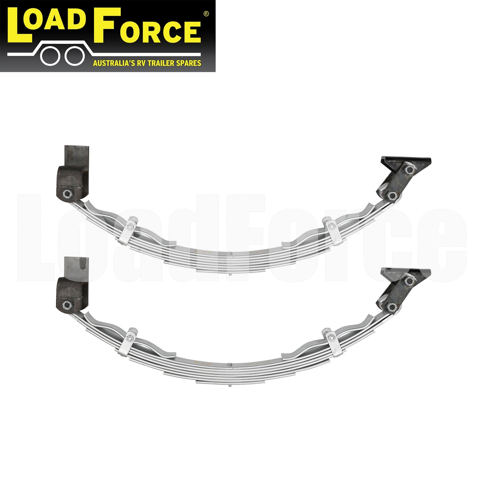 LoadForce 7 Leaf 60mm Dacromet Off Road Rebound Spring Kit 1500kg ...