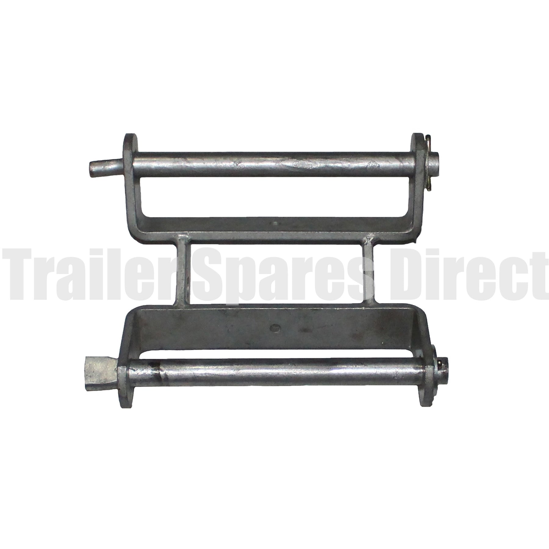 8 inch tandem roller bracket assembly with pins galvanised heavy-duty ...