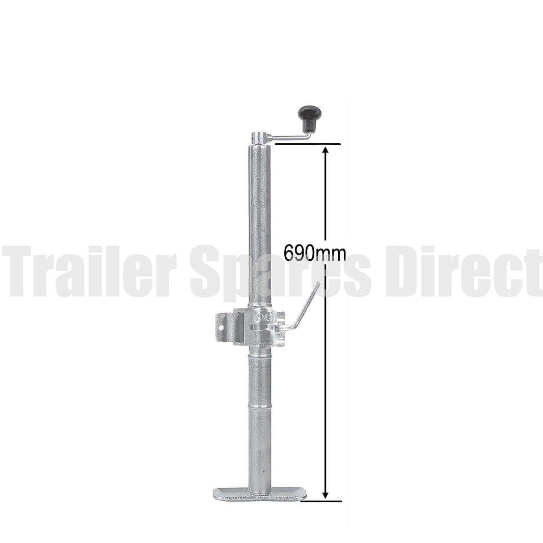 Jockey stands Top or side wind | Trailer Spares Direct – Trailer Spares ...