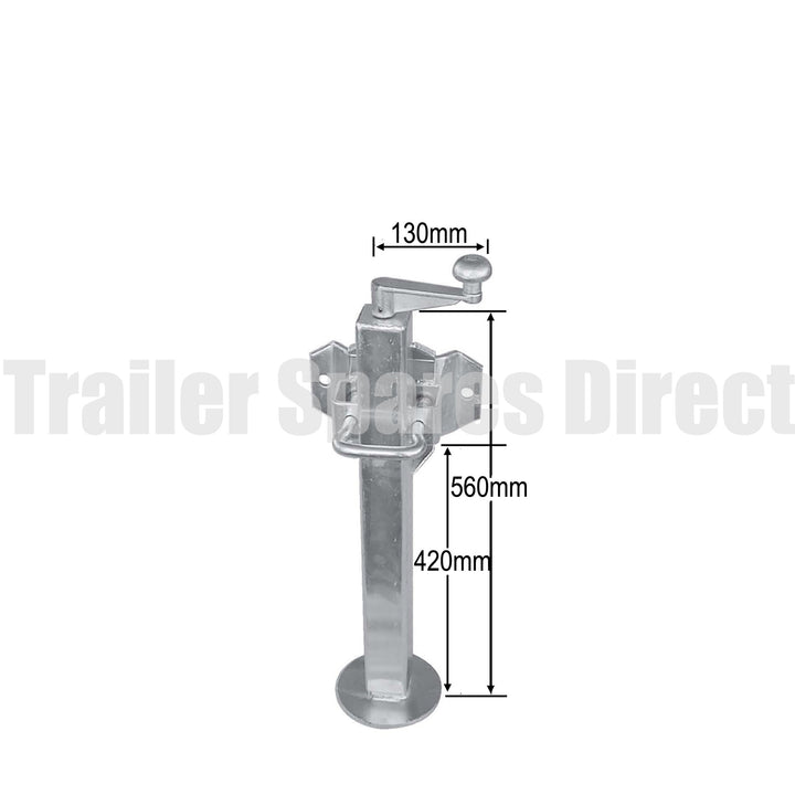 Jockey stands Top or side wind | Trailer Spares Direct – Trailer Spares ...