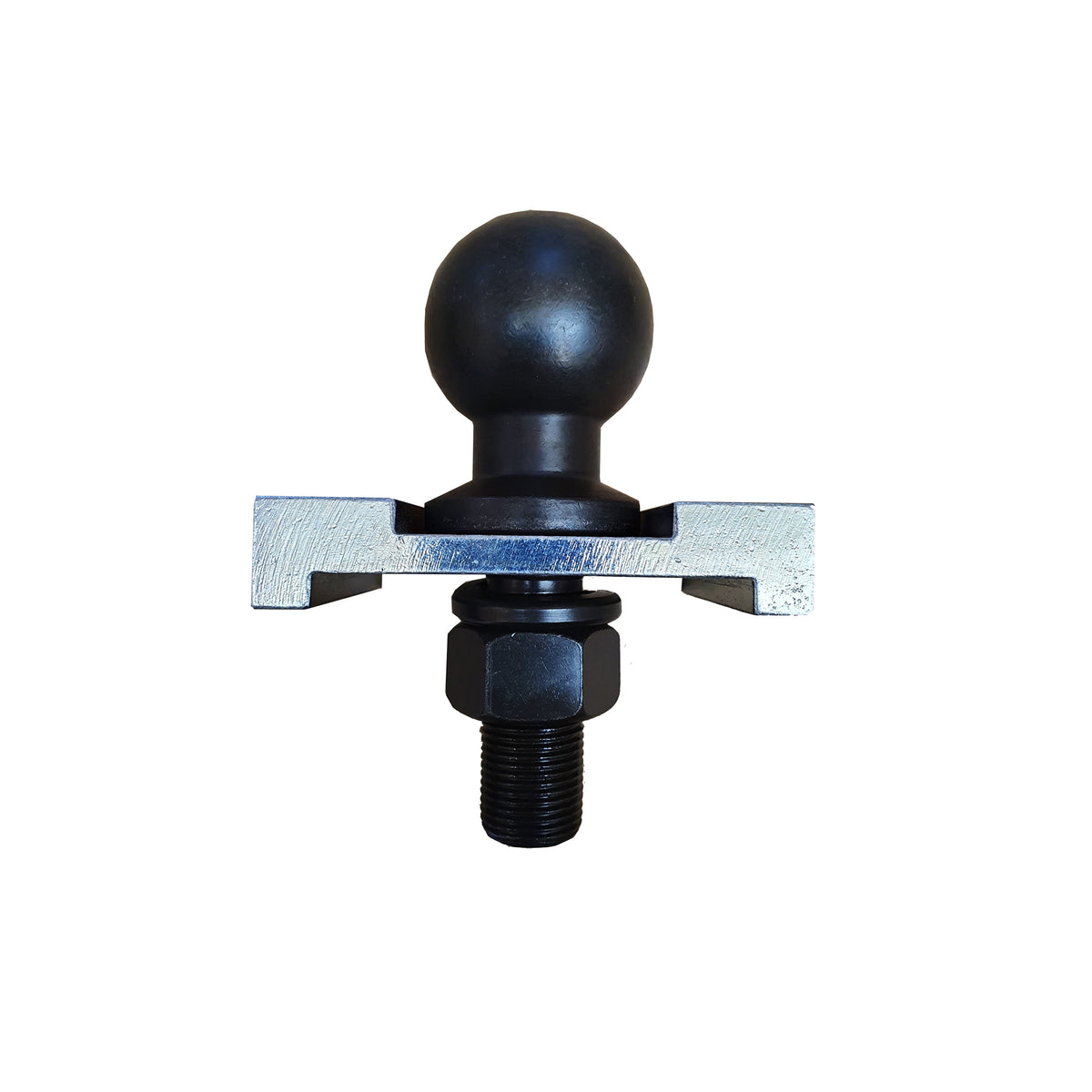 Black Oxide Tow Ball 50mm and Anti Rotation Locking Retention Plate ...